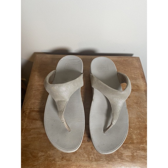 Fitflop | Shoes | Fitflop Shimmy Suede Toe Post Thong Flip Flop Sandals ...